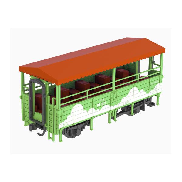 【発売日：2026年05月31日】プラム PLUMPMOA 1/80 トロッコ列車 (メルヘングリーン塗装) HOゲージ プラモデル ■発売予定：2026年5月予定(発売は遅れる可能性が御座います。)・イベント列車をイメージした特製のカラー...