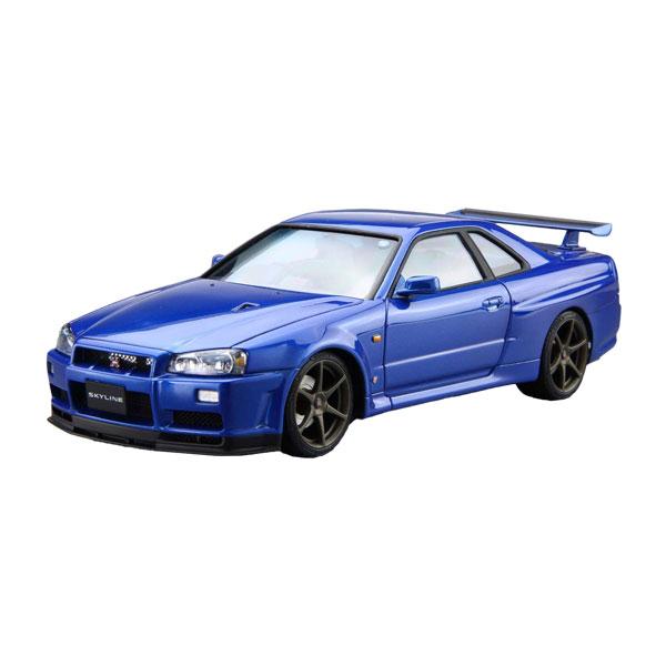 【発売日：2026年07月31日】アオシマ ザ・モデルカー 1/24 ニッサン BNR34 スカイラインGT-R V-specII ’02 プラモデル No.8 ■発売予定：2026年7月予定(発売は遅れる可能性が御座います。)究極へ R3...