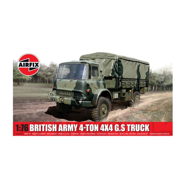 【発売日：2026年07月31日】エアフィックス 1/76 イギリス軍 4t 4×4 GSトラック プラモデル X-2326A ■発売予定：2026年7月予定(発売は遅れる可能性が御座います。)★発売の長期延期が見込まれる、または発売時期が...