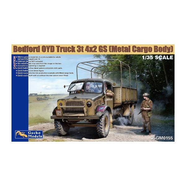 【発売日：2026年04月30日】送料無料◆ゲッコー・モデル 1/35 ベッドフォード OYD 3t 4×2 GSトラック (金属製荷台タイプ) プラモデル GEC35GM0155 ■発売予定：2026年4月予定(発売は遅れる可能性が御座い...