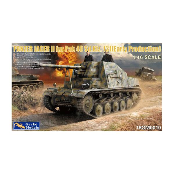 【発売日：2026年04月30日】送料無料◆ゲッコー・モデル 1/16 Sd.Kfz.131 パンツァーイェーガーII (対戦車自走砲) マルダーII w/PaK40 (前期型) プラモデル GEC16GM0010 ■発売予定：2026年4...