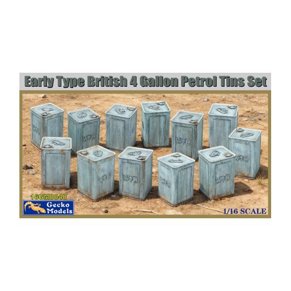【発売日：2026年04月30日】ゲッコー・モデル 1/16 英軍 4ガロン 燃料缶セット(前期型) プラモデル GEC16GM0040 ■発売予定：2026年4月予定(発売は遅れる可能性が御座います。)★発売の長期延期が見込まれる、または...
