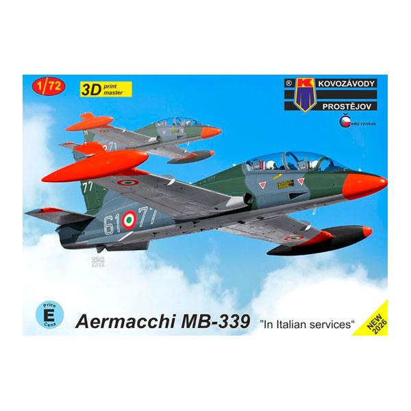 【発売日：2026年05月31日】KPモデル 1/72 アエルマッキ MB-339 “イタリア” 完全新金型 プラモデル KPM0527 ■発売予定：2026年5月予定(発売は遅れる可能性が御座います。)★発売の長期延期が見込まれる、または...