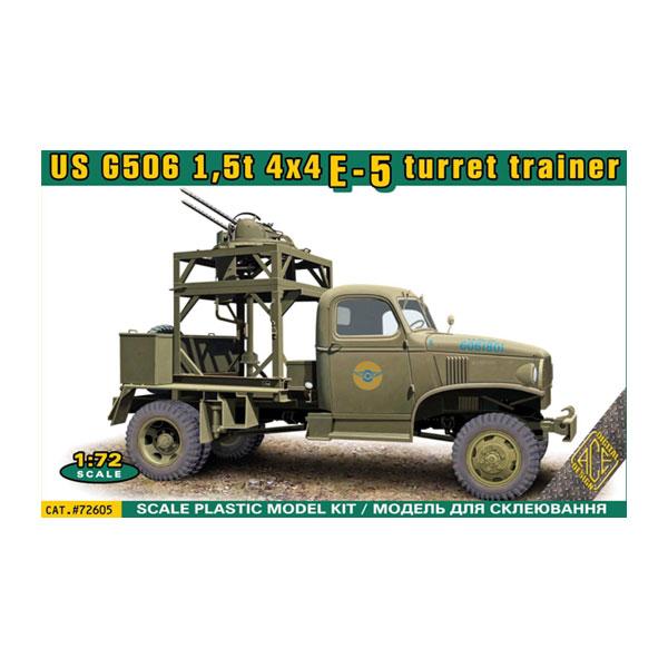【発売日：2026年05月31日】エース 1/72 WW.II 米軍 G506 1.5トン 四輪駆動 E-5航空砲塔訓練車 完全新金型 プラモデル ACE72605 ■発売予定：2026年5月予定(発売は遅れる可能性が御座います。)★発売の...