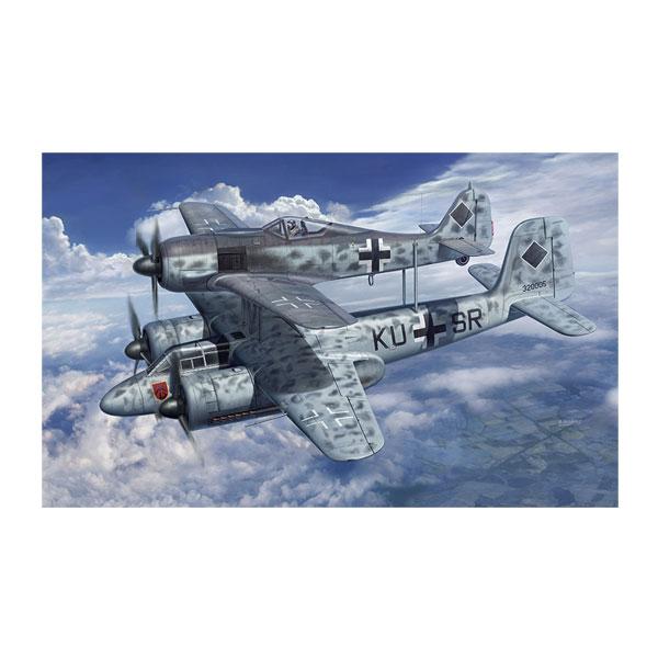 【発売日：2026年07月31日】ハセガワ 1/72 Ta154A-1 ＆ Fw190A-8 “ミステル” プラモデル 02537 ■発売予定：2026年7月予定(発売は遅れる可能性が御座います。)Fw190A-8 ＆ Ta154A-1の親...