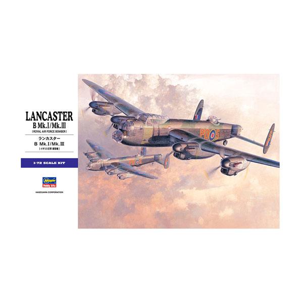 【発売日：2026年07月31日】再販 ハセガワ 1/72 ランカスター B.Mk.I/Mk.III プラモデル E23 ■発売予定：2026年7月予定(発売は遅れる可能性が御座います。)キットはMk.I / Mk.IIIを精密に再現。爆弾...