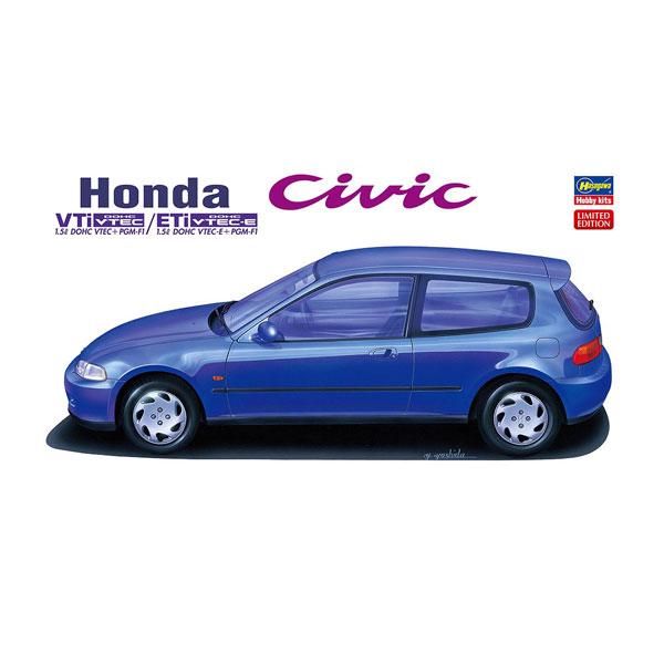 【発売日：2026年07月31日】再販 ハセガワ 1/24 ホンダ シビック VTi/ETi ブルーカラー プラモデル 20663 ■発売予定：2026年7月予定(発売は遅れる可能性が御座います。)スポーツシビック 3ドアのVTi/ETiの...