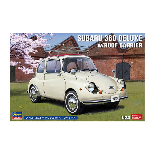 【発売日：2026年07月31日】再販 ハセガワ 1/24 スバル 360 デラックス w/ルーフキャリア プラモデル 20622 ■発売予定：2026年7月予定(発売は遅れる可能性が御座います。)おしゃれなルーフキャリアでピクニック！スバ...
