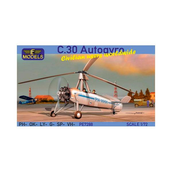 【発売日：2026年05月31日】送料無料◆LFモデル 1/72 シエルバ C.30 オートジャイロ “民間機” プラモデル LFMPE7288 ■発売予定：2026年5月予定(発売は遅れる可能性が御座います。)★発売の長期延期が見込まれる...