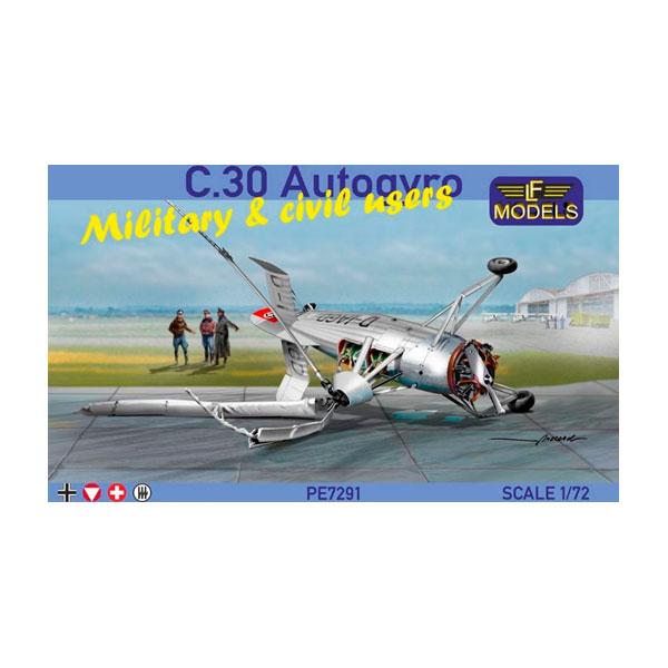 【発売日：2026年05月31日】送料無料◆LFモデル 1/72 シエルバ C.30 オートジャイロ “軍民両用” プラモデル LFMPE7291 ■発売予定：2026年5月予定(発売は遅れる可能性が御座います。)★発売の長期延期が見込まれ...