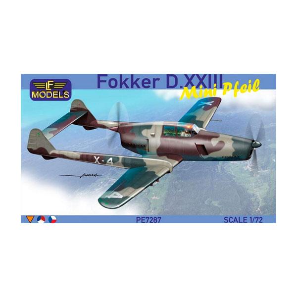 【発売日：2026年05月31日】送料無料◆LFモデル 1/72 フォッカー D.XXIII 試作双発戦闘機 プラモデル LFMPE7287 ■発売予定：2026年5月予定(発売は遅れる可能性が御座います。)★発売の長期延期が見込まれる、ま...