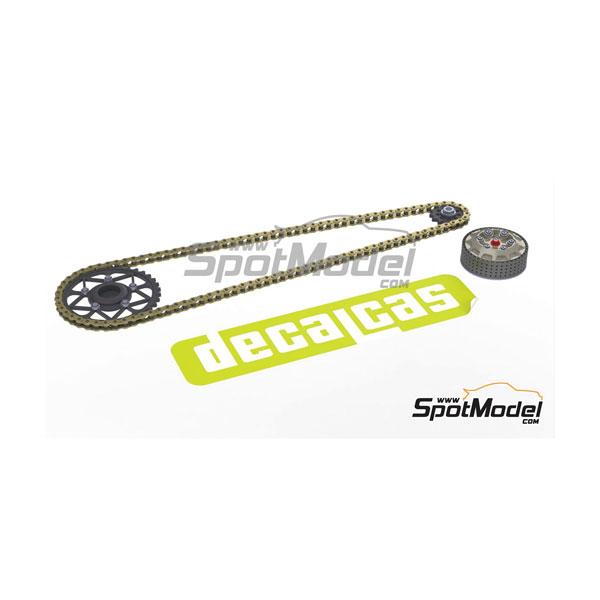 【発売日：2026年05月31日】デカールキャス 1/12 ヤマハ YZR-M1 2007 チェーンセット (プラッツ/BEEMAX BX13002向け) 3Dプリント製 ディテールアップパーツ DCL-PAR185 ■発売予定：2026年...