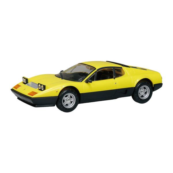 【発売日：2026年08月31日】アオシマ 1/32 楽プラ スナップキット フェラーリ 512 BB (イエロー) プラモデル No.26-YW ■発売予定：2026年8月予定(発売は遅れる可能性が御座います。)最高速度302km/h 公...
