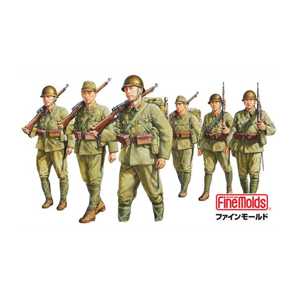 【発売日：2026年06月30日】ファインモールド 1/35 帝国陸軍歩兵 行軍セット プラモデル MR10 ■発売予定：2026年6月予定(発売は遅れる可能性が御座います。)日本陸軍の歩兵フィギュアセット。昭和13年に制定された軍衣、いわ...