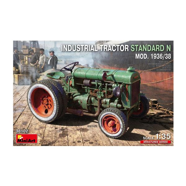 【発売日：2026年08月31日】ミニアート 1/35 産業用トラクター スタンダード N 1936/38年版 プラモデル MA38102 ■発売予定：2026年8月予定(発売は遅れる可能性が御座います。)★発売の長期延期が見込まれる、また...