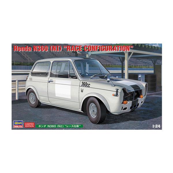 【発売日：2026年08月31日】再販 ハセガワ 1/24 ホンダ N360（N1） レース仕様 プラモデル 20392 ■発売予定：2026年8月予定(発売は遅れる可能性が御座います。)市販車をチューンナップし、レースにプライベート参戦し...