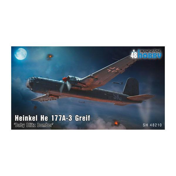 【発売日：2026年06月30日】送料無料◆スペシャルホビー 1/48 ハインケル He177A-3 グライフ “ベイビーブリッツボンバー” プラモデル SPHSH48210 ■発売予定：2026年6月予定(発売は遅れる可能性が御座います。...