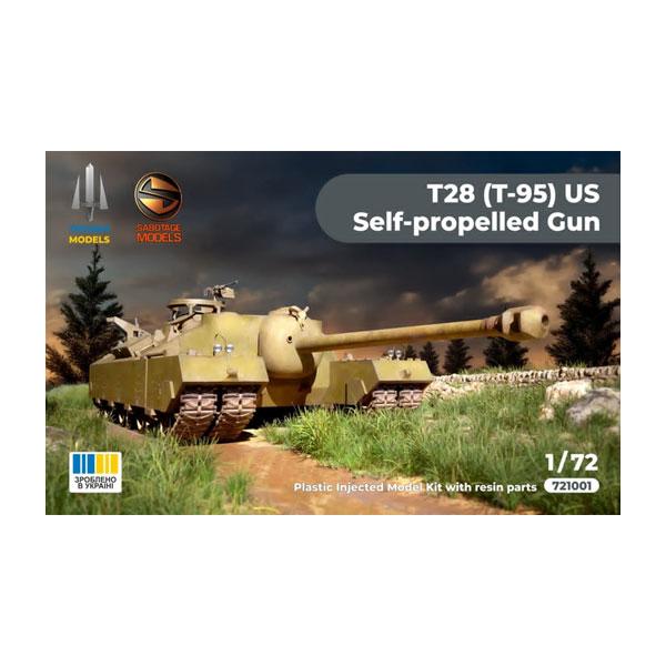 【発売日：2026年07月31日】送料無料◆トライデントモデルス 1/72 T28(T95) 超重戦車 戦車駆逐車 プラモデル TMU721001 ■発売予定：2026年7月予定(発売は遅れる可能性が御座います。)★発売の長期延期が見込まれ...
