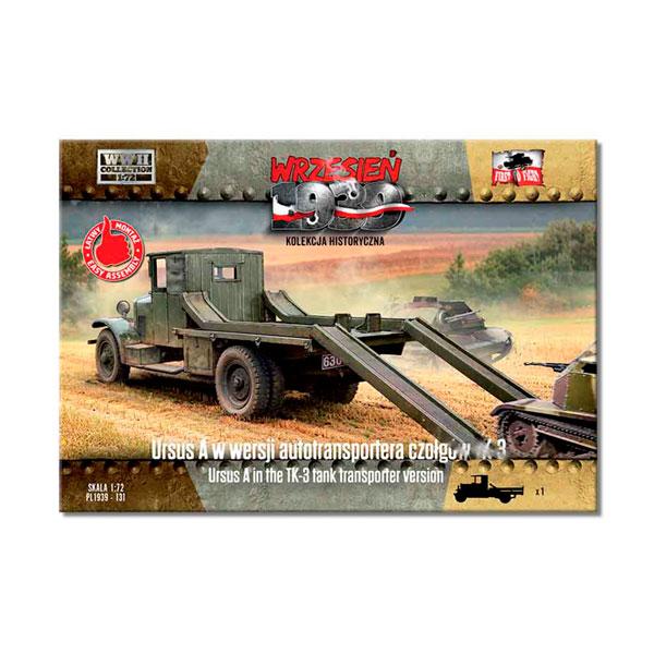 【発売日：2026年07月30日】FTF 1/72 ポ・ウルススAトラックTK3軽戦車用運搬仕様 プラモデル PF72131 ■発売予定：2026年7月予定(発売は遅れる可能性が御座います。)■ウラススAタイプ2.5トントラックをベースにT...