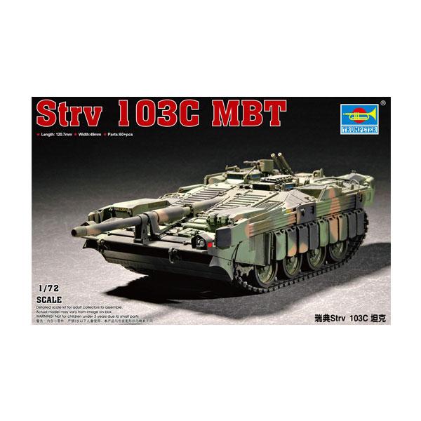 【発売日：2026年08月31日】トランぺッター 1/72 スウェーデン陸軍 Strv.103C Sタンク プラモデル T07298 ■発売予定：2026年8月予定(発売は遅れる可能性が御座います。)★発売の長期延期が見込まれる、または発売...
