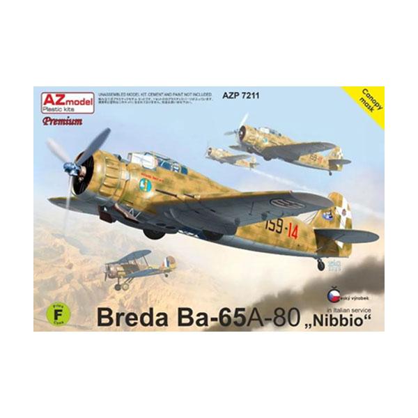 【発売日：2026年07月31日】送料無料◆AZモデル 1/72 ブレダ Ba-65 フィアットA-80エンジン搭載機 “イタリア” プレミアムエディション プラモデル AZMP7211 ■発売予定：2026年7月予定(発売は遅れる可能性が...