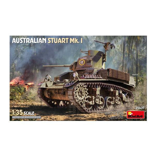 【発売日：2026年09月30日】送料無料◆ミニアート 1/35 オーストラリア軍 スチュアート Mk.I プラモデル MA35437 ■発売予定：2026年9月予定(発売は遅れる可能性が御座います。)★発売の長期延期が見込まれる、または発...