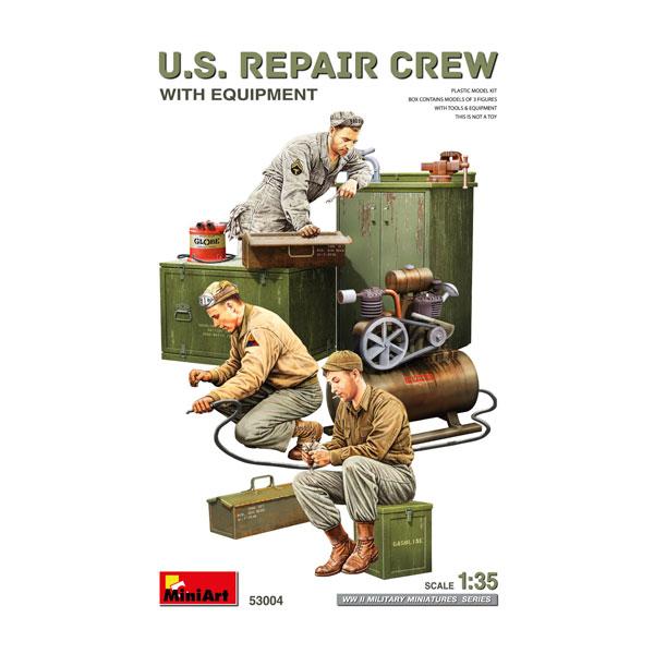 【発売日：2026年09月30日】ミニアート 1/35 米国修理員 w/機材 プラモデル MA53004 ■発売予定：2026年9月予定(発売は遅れる可能性が御座います。)★発売の長期延期が見込まれる、または発売時期が遠い商品のご予約時には...