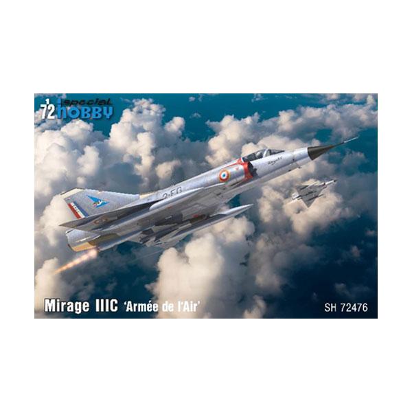 【発売日：2026年07月31日】再販 スペシャルホビー SPHSH72476 1/72 ミラージュIIIC フランス空軍 プラモデル■発売予定：2026年7月予定(発売は遅れる可能性が御座います。)★発売の長期延期が見込まれる、または発売...