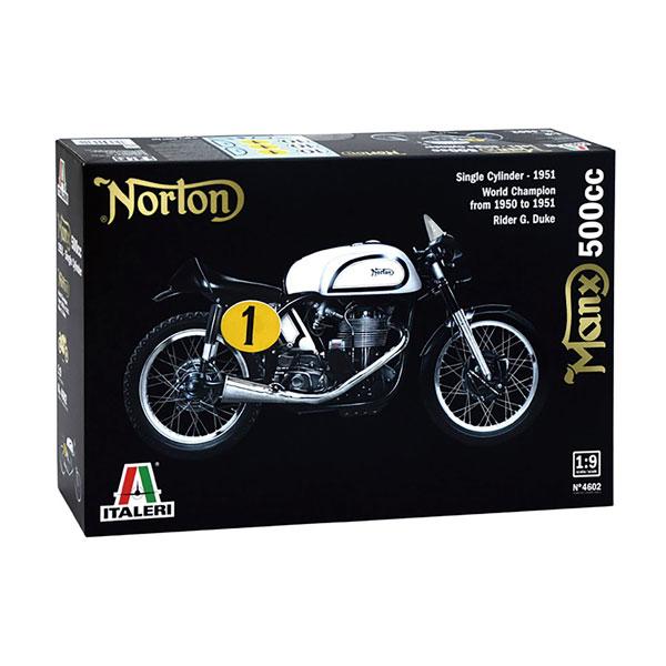 【発売日：2026年09月30日】送料無料◆再販 イタレリ IT4602 1/9 ノートン マンクス 500cc 1951 プラモデル ■発売予定：2026年9月予定(発売は遅れる可能性が御座います。)★発売の長期延期が見込まれる、または発...