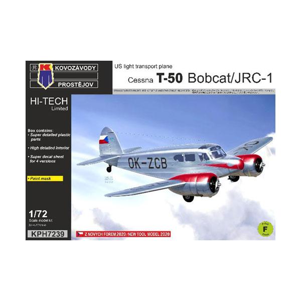 【発売日：2026年07月31日】KPモデル 1/72 セスナ T-50/JRC-1 ボブキャット ハイテックキット プラモデル KPMH7239 ■発売予定：2026年7月予定(発売は遅れる可能性が御座います。)★発売の長期延期が見込まれ...