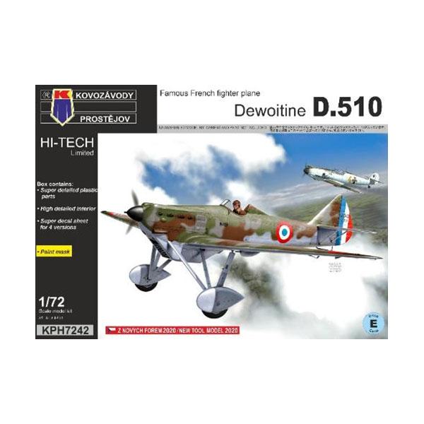 【発売日：2026年07月31日】KPモデル 1/72 ドボワチン D.510 ハイテックキット プラモデル KPMH7242 ■発売予定：2026年7月予定(発売は遅れる可能性が御座います。)★発売の長期延期が見込まれる、または発売時期が...