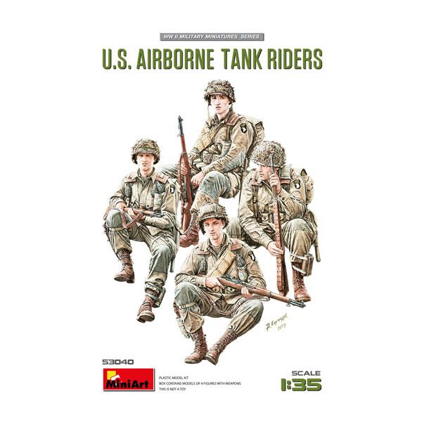 【発売日：2026年09月30日】ミニアート 1/35 米軍 空挺戦車跨乗兵 フィギュア4体 プラモデル MA53040 ■発売予定：2026年9月予定(発売は遅れる可能性が御座います。)★発売の長期延期が見込まれる、または発売時期が遠い商...