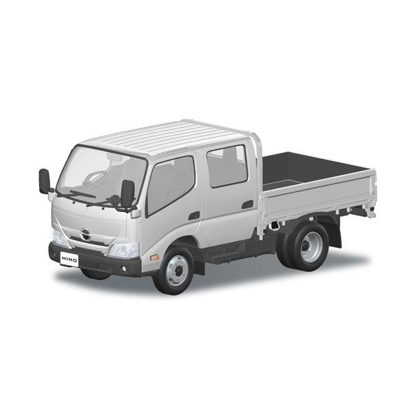 【発売日：2026年11月30日】アオシマ 1/32 楽プラ スナップキット No.31-WH 日野 デュトロ ダブルキャブ (ホワイト) プラモデル ■発売予定：2026年11月予定(発売は遅れる可能性が御座います。)★発売の長期延期が見...