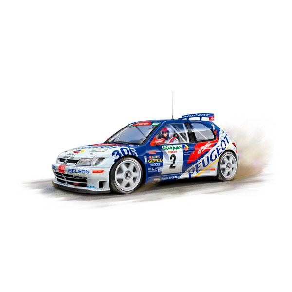 【発売日：2026年09月30日】プラッツ/BEEMAX 1/24 プジョー306 MAXI EVO2 1998 ラリー・エル・コルテ・イングレス ウィナー プラモデル BX24052 ■発売予定：2026年9月予定(発売は遅れる可能性が御...