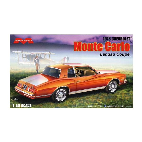 【発売日：2026年11月30日】送料無料◆メビウスモデル 1/25 1978 シボレー モンテカルロ ランドウクーペ フルディテールキット プラモデル MOE2330 ■発売予定：2026年11月予定(発売は遅れる可能性が御座います。)★...
