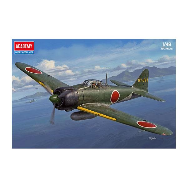 【発売日：2026年10月31日】アカデミー 1/48 零式艦上戦闘機21型 ラバウル航空隊 12381 プラモデル ■発売予定：2026年10月予定(発売は遅れる可能性が御座います。)★発売の長期延期が見込まれる、または発売時期が遠い商品...