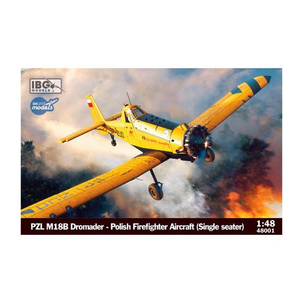 【発売日：2026年09月30日】送料無料◆IBG48001 1/48 PZL M18B ドロマーダー ポーランド空中消火機 プラモデル IBG ■発売予定：2026年9月予定(発売は遅れる可能性が御座います。)★発売の長期延期が見込まれる...