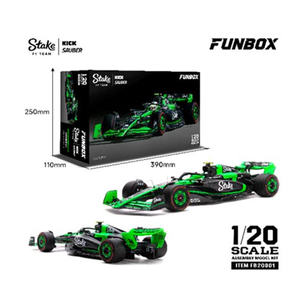 【発売日：2026年09月30日】送料無料◆1/20 キックザウバーC44 プラモデル FUNBOX ■発売予定：2026年9月予定(発売は遅れる可能性が御座います。)★発売の長期延期が見込まれる、または発売時期が遠い商品のご予約時には、全...