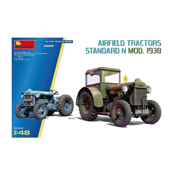 【発売日：2026年11月30日】ミニアート 1/48 飛行場用トラクター 標準型 N 1938年式 (フォードソン・スタンダードN×2台セット) プラモデル MA50001 ■発売予定：2026年11月予定(発売は遅れる可能性が御座います...