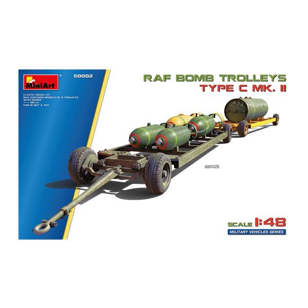 【発売日：2026年11月30日】ミニアート 1/48 RAF(Royal Air Force) 爆弾運搬台 タイプC Mk.II プラモデル MA50002 ■発売予定：2026年11月予定(発売は遅れる可能性が御座います。)★発売の長期...