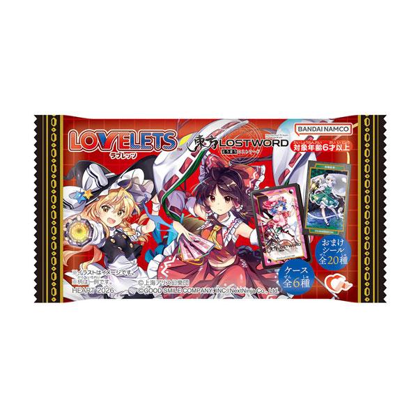 【発売日：2026年04月30日】LOVELETS 東方LOSTWORD 食玩 ハート (1BOX) ■発売予定：2026年4月予定(発売は遅れる可能性が御座います。)LOVELETSより東方LostWordが登場！スマートフォン向けRPG...