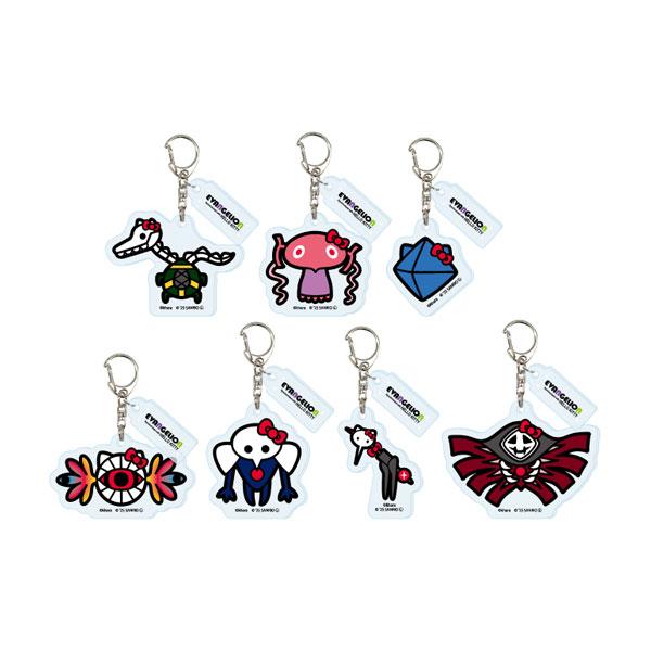 【発売日：2026年04月30日】送料無料◆A3 パーツ付きアクリルキーホルダー 「エヴァンゲリオン×サンリオキャラクターズ」 02/コンプリートセット (全7種)(コラボイラスト) ■発売予定：2026年4月予定(発売は遅れる可能性が御座...