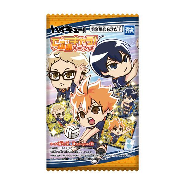 【発売日：2026年06月30日】タカラトミーアーツ ハイキュー！！ でふぉキャラ！シールグミ 食玩 (1BOX) ■発売予定：2026年6月予定(発売は遅れる可能性が御座います。)大人気アニメ「ハイキュー！！」より、新仕様「シールグミ」が...
