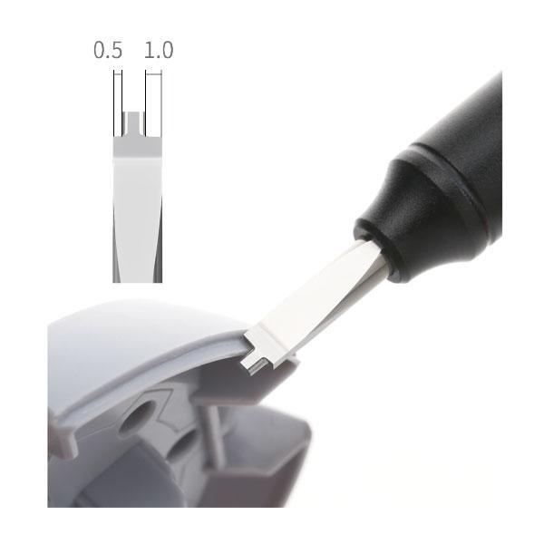 【発売日：2026年03月31日】DSPIAE 0.5/1.0mm 段落ちタガネ GS-0510 ■発売予定：2026年3月予定(発売は遅れる可能性が御座います。)自社生産技術と高精度加工能力により誕生した、従来のタガネの形状を一新する、新...