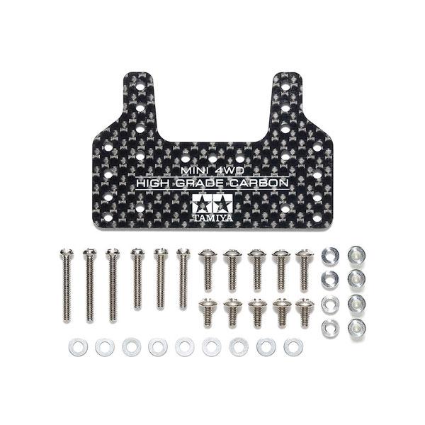 【発売日：2026年03月31日】タミヤ ミニ四駆グレードアップパーツ GP.550 HG カーボンブレーキステー (1.5mm) 15550 ■発売予定：2026年3月予定(発売は遅れる可能性が御座います。)アップダウンのあるコースでは欠...