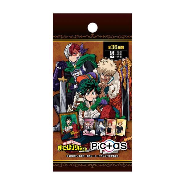 送料無料◆東宝 『僕のヒーローアカデミア』 Pictas ピクタス コレクションカード (1BOX) ※こちらの商品はイベント等で先行販売をしております。アニメ「ハイキュー！！」より、コレクタブルカードPictasが登場！美麗なイラストの数...