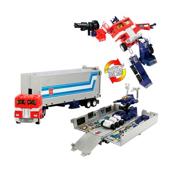 送料無料◆トランスフォーマー ミッシングリンク 仮想復刻版 C-01 コンボイ タカラトミー T-SPARK サイズや変形パターン、一部ダイキャスト合金を使用した基本構成は初代コンボイのトイを踏襲しながら、ポージングのための関節可動やアニメ...