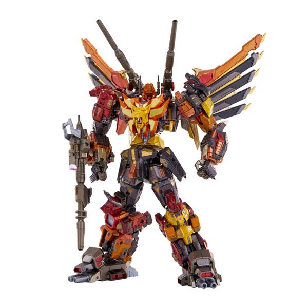 送料無料◆鋼鉄機神 アダマスマキナ トランスフォーマー AM-T02 プレダキング タカラトミー T-SPARK 5体のプレダコン「レーザークロー、ランページ、ダイブボム、タントラム、ヘッドストロング」がメカビーストモードからロボットモード...