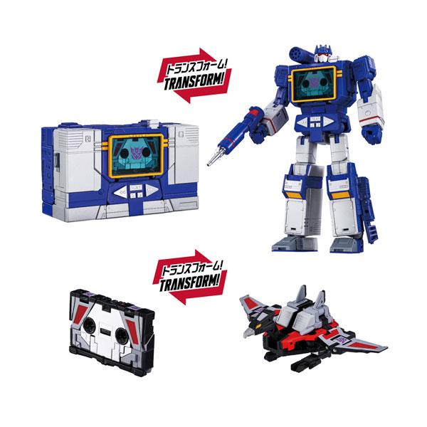 送料無料◆トランスフォーマー マスターピースG MPG-19 サウンドウェーブ＆コンドル タカラトミー T-SPARK トランスフォーマーの人気キャラクター「サウンドウェーブ」と「コンドル」がアニメカラーで登場。サウンドウェーブはカセットプ...