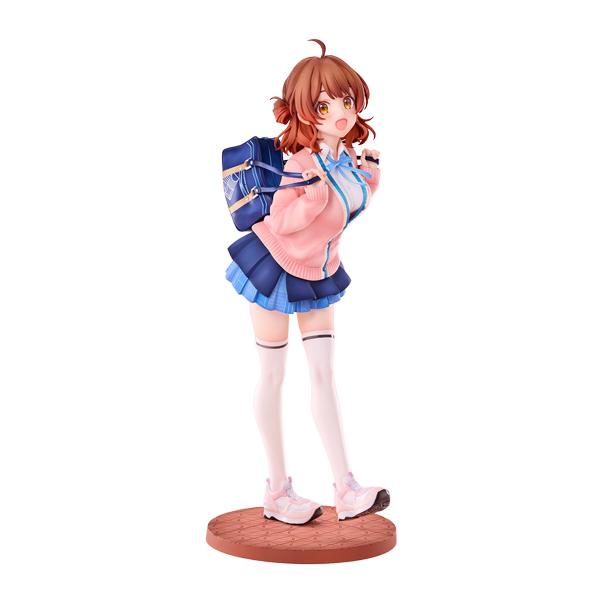 送料無料◆学園アイドルマスター 花海 佑芽 ネオンマックス 1/7 フィギュア 『学園アイドルマスター』より花海佑芽が制服姿で1/7スケールで登場！可愛いお顔の再現はもちろん、髪や服など繊細なグラデーションは必見です！靴の裏面や服など、普段...